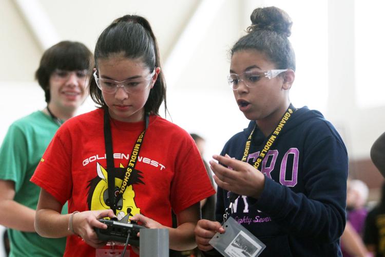 Photos: VEX Robotics Tournament at Grange Middle School | News ...