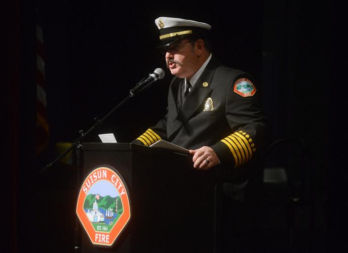 Suisun City welcomes newest firefighter badge ceremony | Suisun City ...