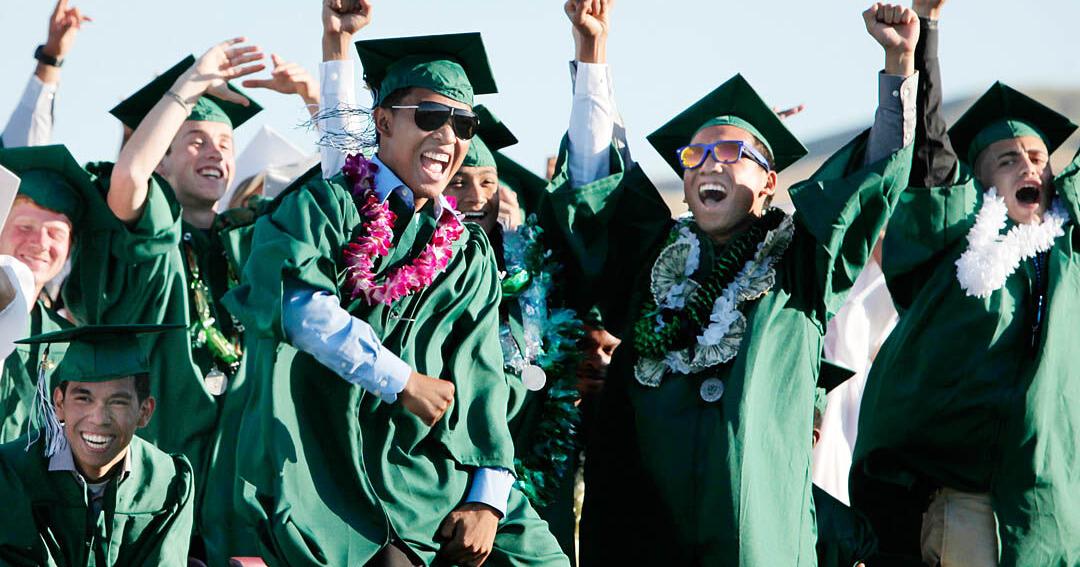 Rowdy Rodriguez graduates have a ball at ceremony | Education ...