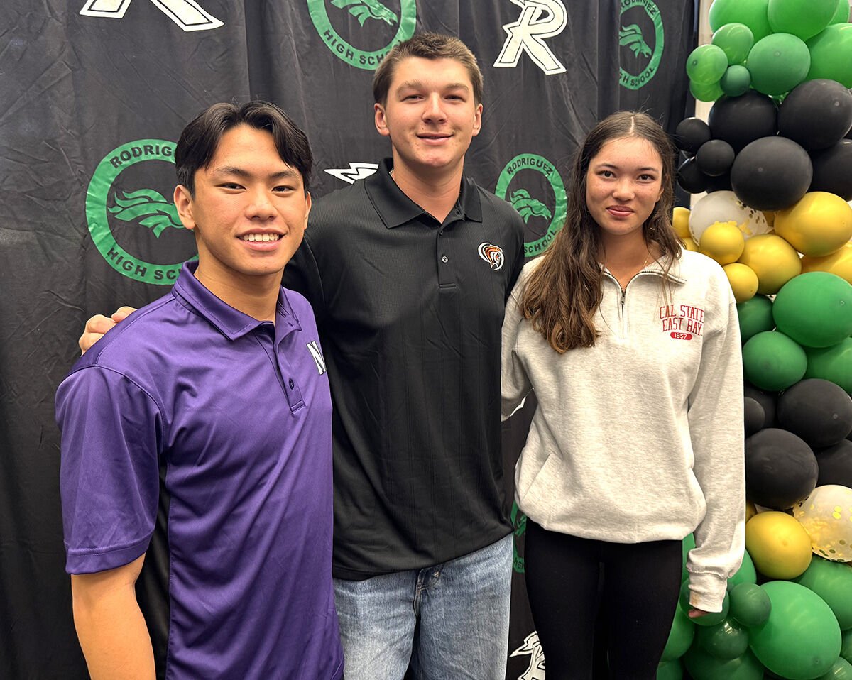 Three of Rodriguez High School's premiere student-athletes sign ...