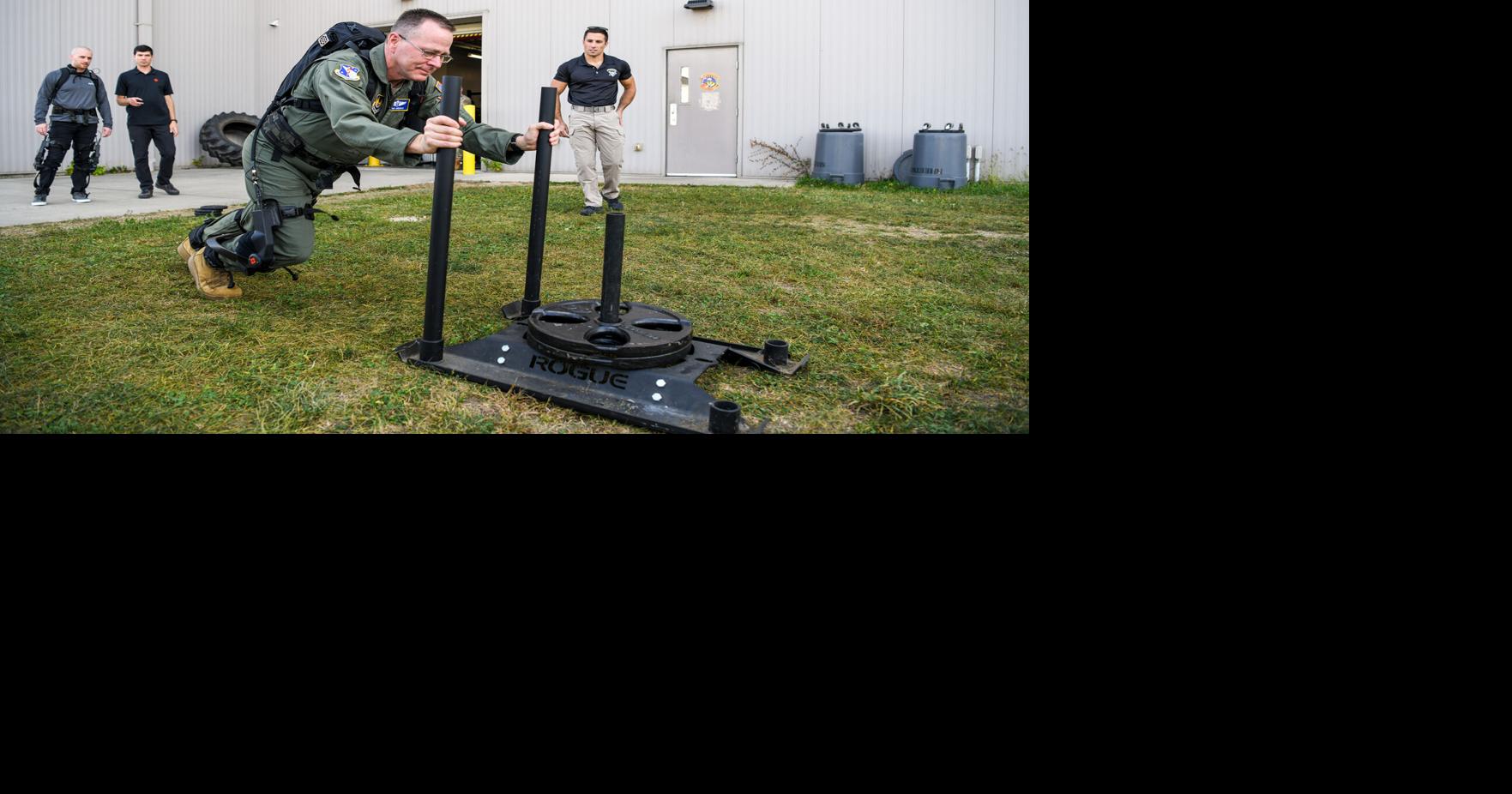 Exoskeleton to enhance safety, retention for aerial porters, others ...