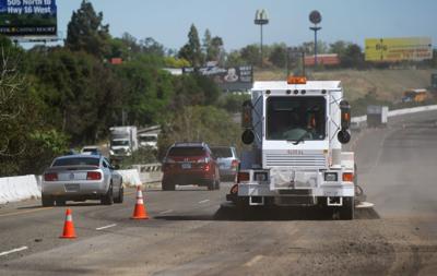 Photo: Caltrans cleans spill on I-80, lanes closed | News ...