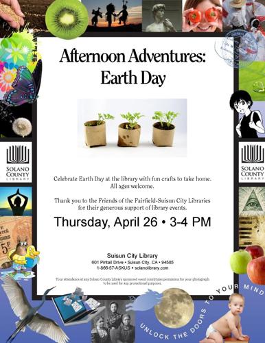 At the Library: Earth Day program takes flight in Suisun | Suisun City ...