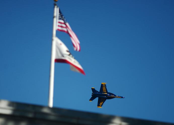 U.S. Navy Blue Angels fly over Fairfield | | dailyrepublic.com