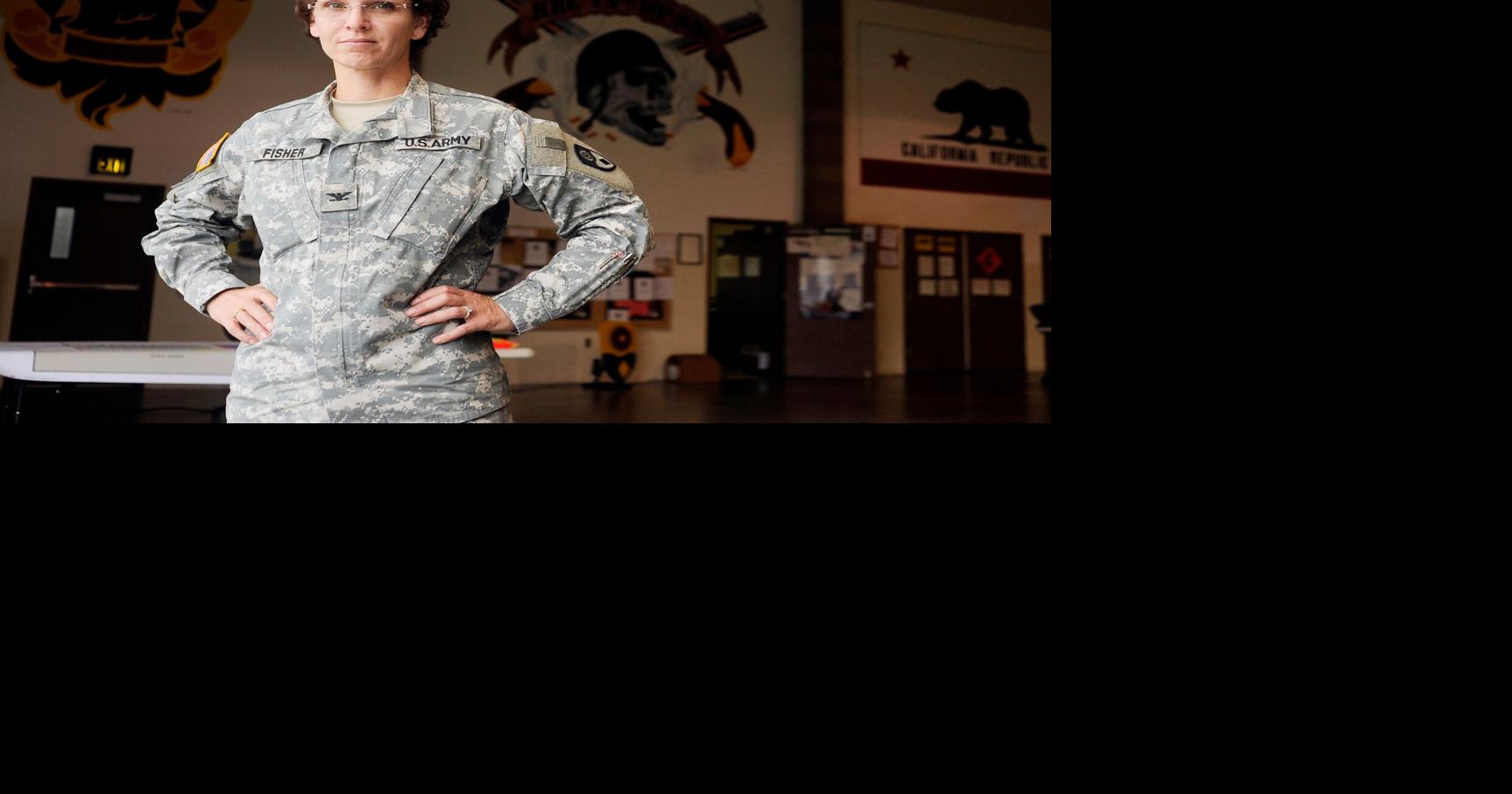 Col. Kelly Ann Fisher, the 49th Military Police Brigade’s newest ...