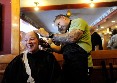 Restaurant owner gets a new ‘do’ for cancer awareness | Fairfield ...