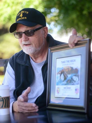 Veteran, advocate Jeff Jewell exercises in honor of fallen soldiers ...