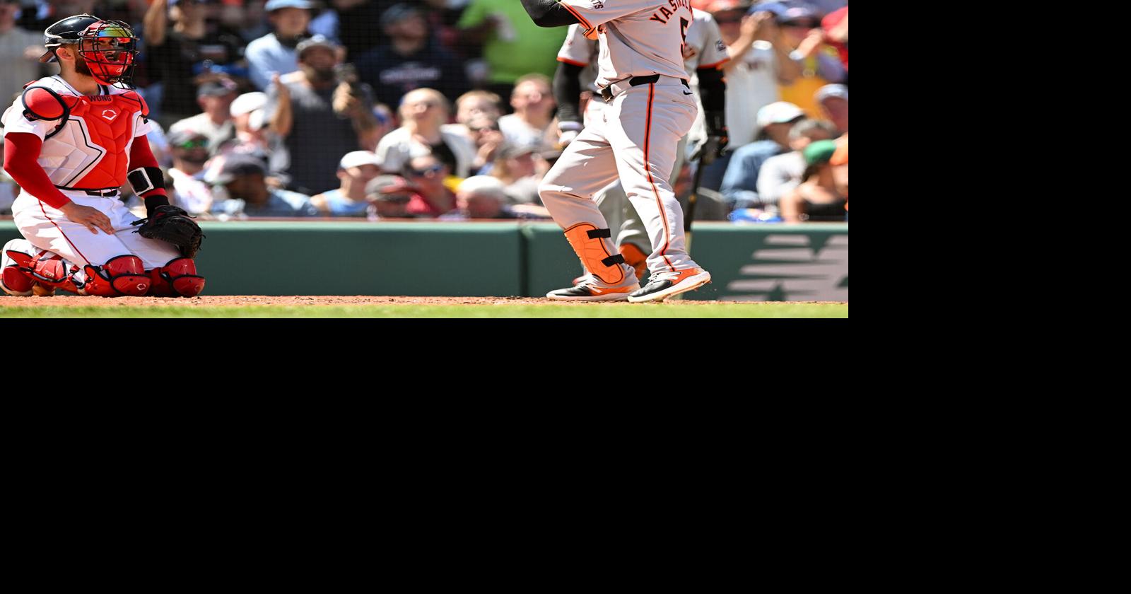 Mike Yastrzemski channels family history to power Giants past Red Sox at Fenway | SF Giants ...