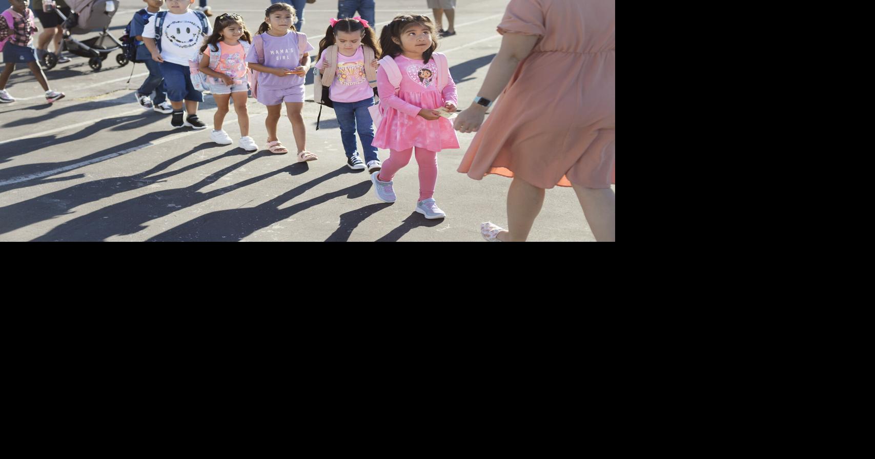 Suisun Elementary starts school year off with plenty of warm welcomes ...