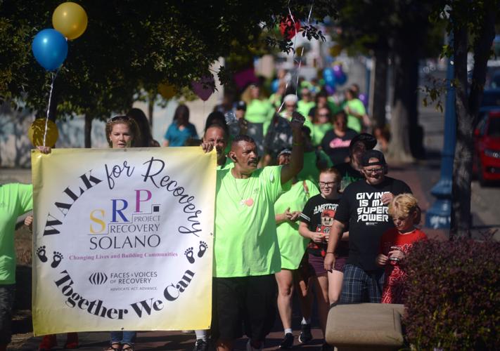 Recovery walk helps people stay connected | Fairfield | dailyrepublic.com