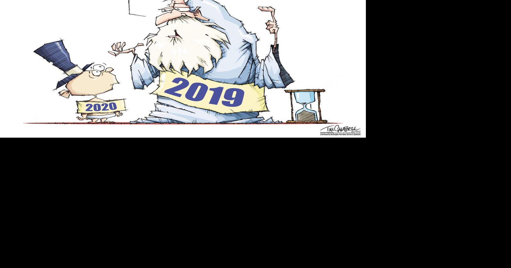 Editorial cartoon for Jan. 2, 2020 | Editorial Cartoons | dailyrepublic.com