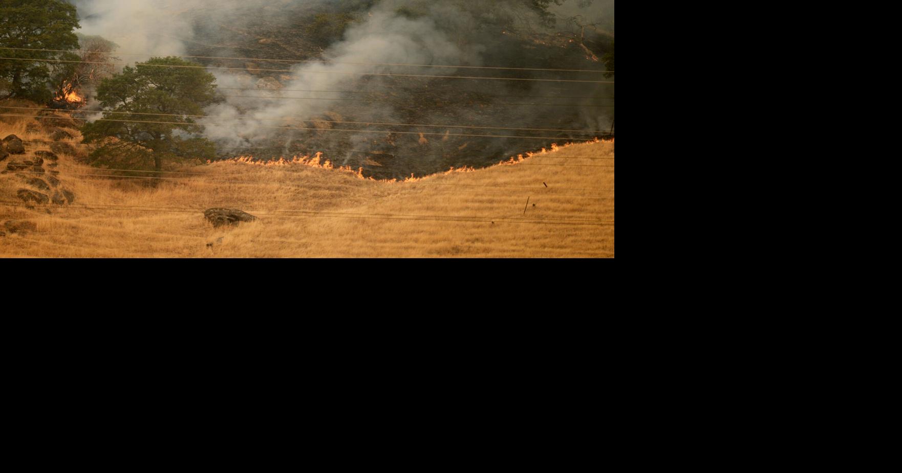 Wildfire races into Solano, cuts path to Vacaville, Winters | Fairfield ...