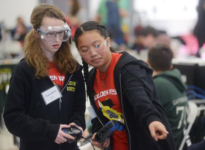 Students show skills at middle school robotics competition | Education ...