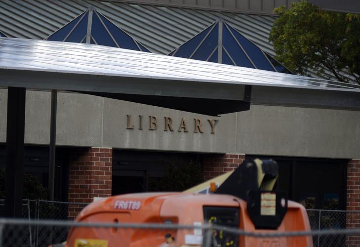 Civic Center Library open as solar project continues downtown ...
