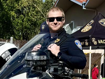 Fairfield police officer rides in honor of Vacaville's fallen officer ...