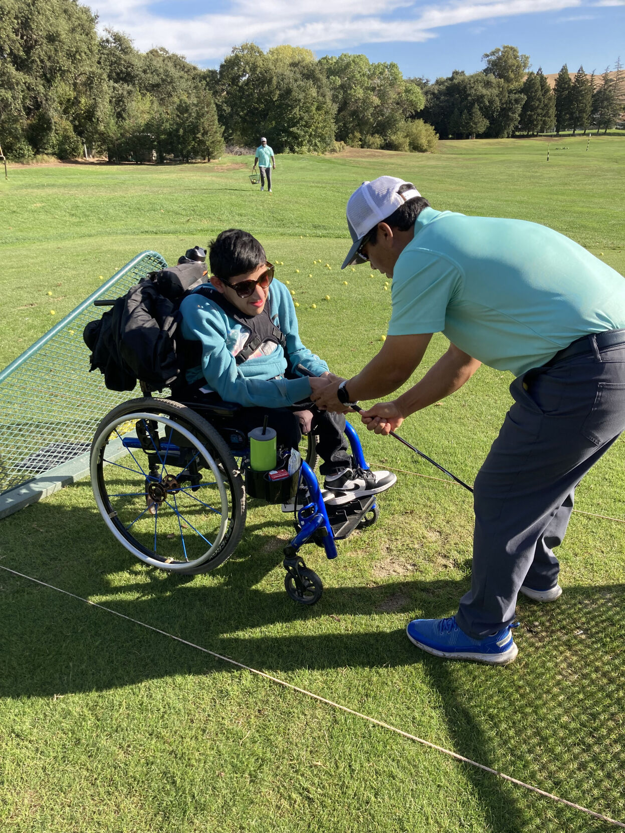 Moving fore-ward: Adaptive physical education students hit the golf ...