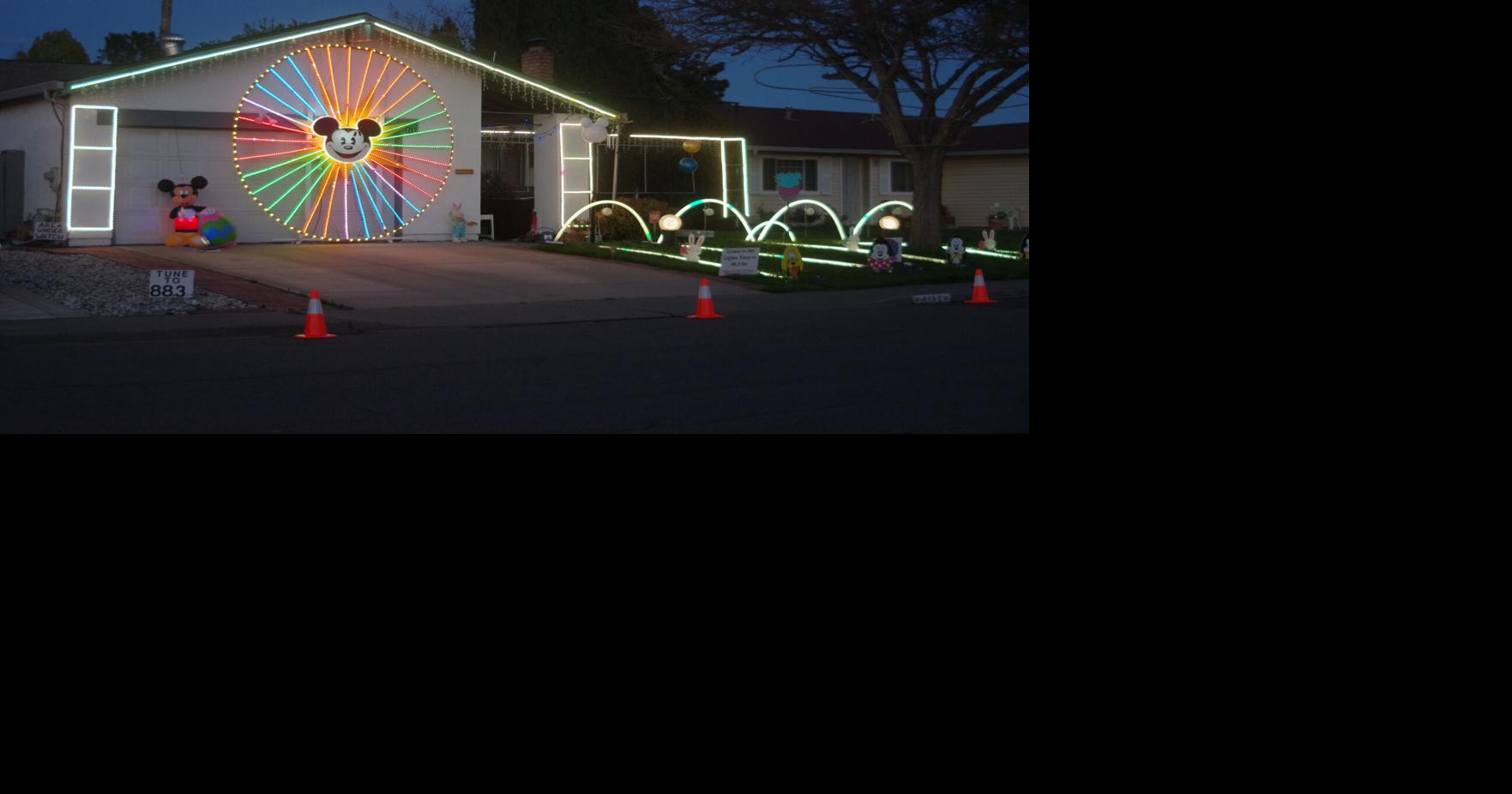 Couple illuminates Fairfield home with Easter show | Fairfield ...