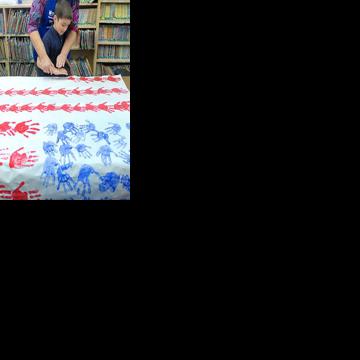 Solano Christian Academy handprint flag | News | dailyrepublic.com