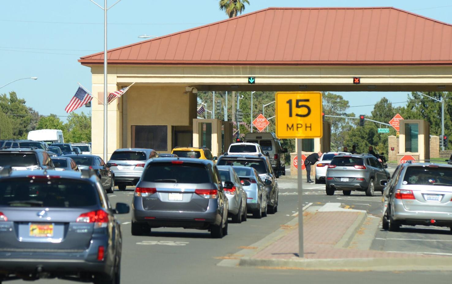 Patience key for those seeking access to Travis AFB, David Grant ...