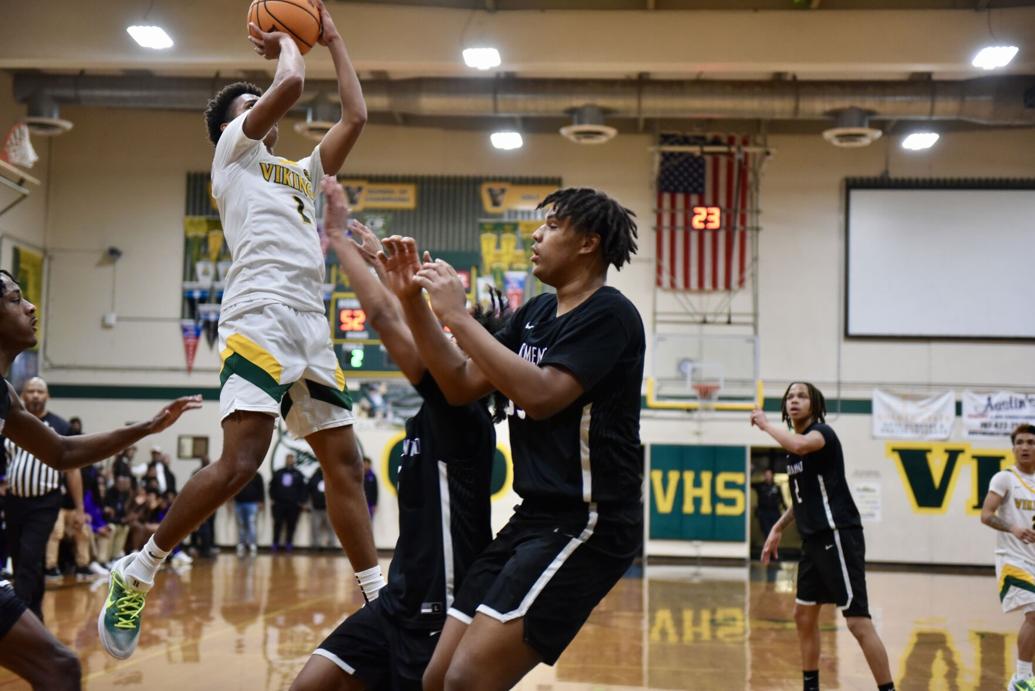 Vikings can't fend off Dragons in first matchup of SJS boys basketball ...