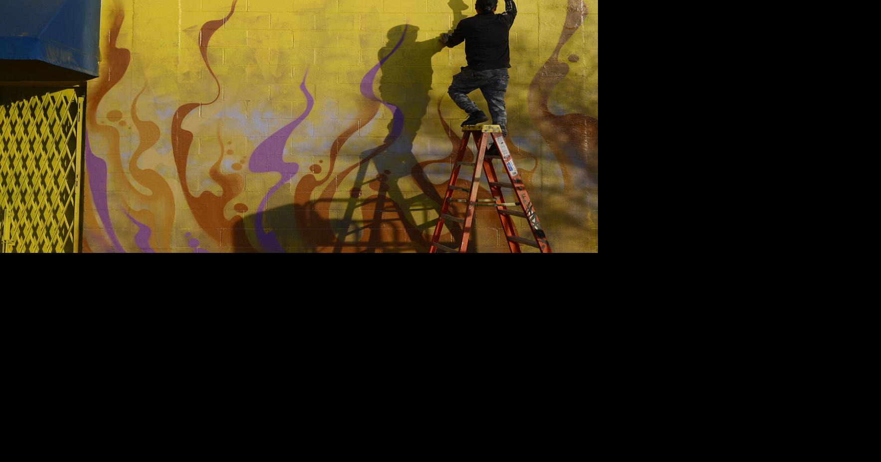 Artist adds color, scope to new mural in Fairfield | Fairfield ...