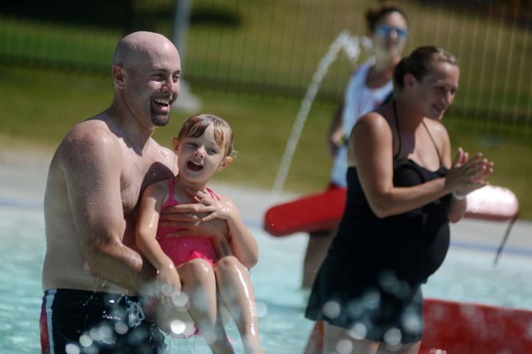 Photos: Last day for summer swimming at Allan Witt Pool | News ...