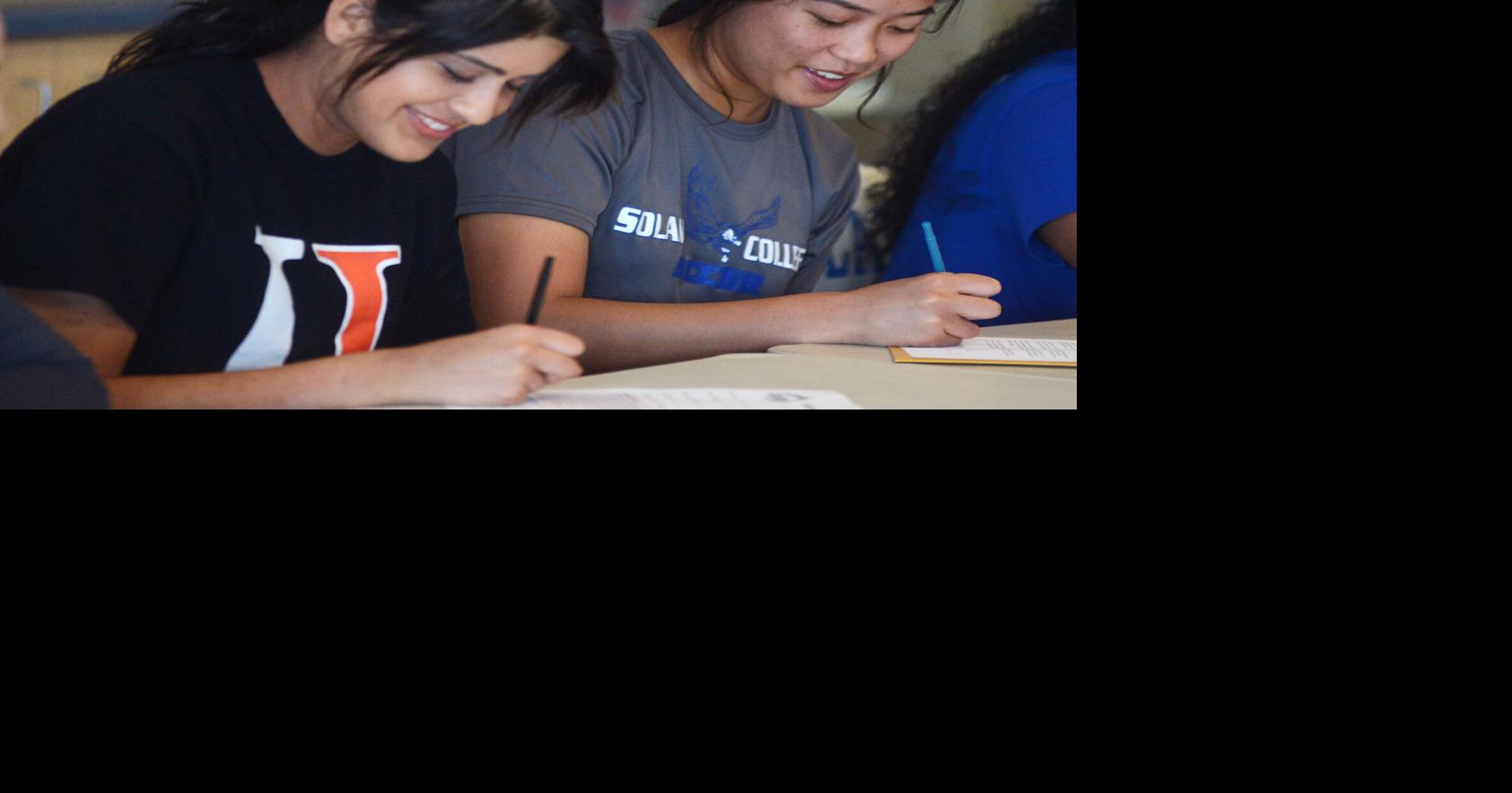 Solano women’s soccer players honored for moving on to the next level ...
