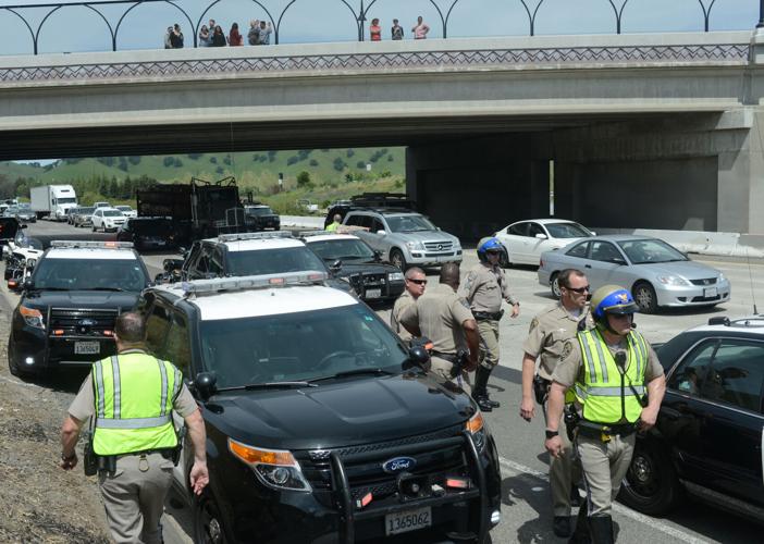 Photos: CHP arrest suspect after I-80 chase | News | dailyrepublic.com