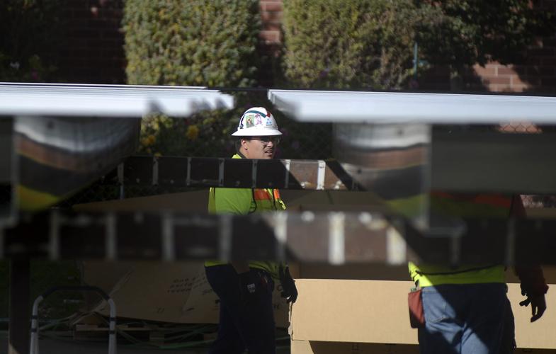 Civic Center Library open as solar project continues downtown ...