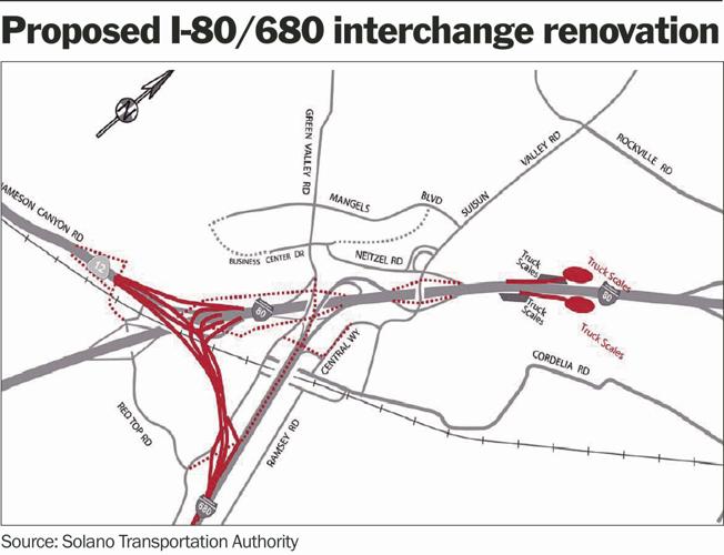 I-80 and I-680 interchange traffic | News | dailyrepublic.com