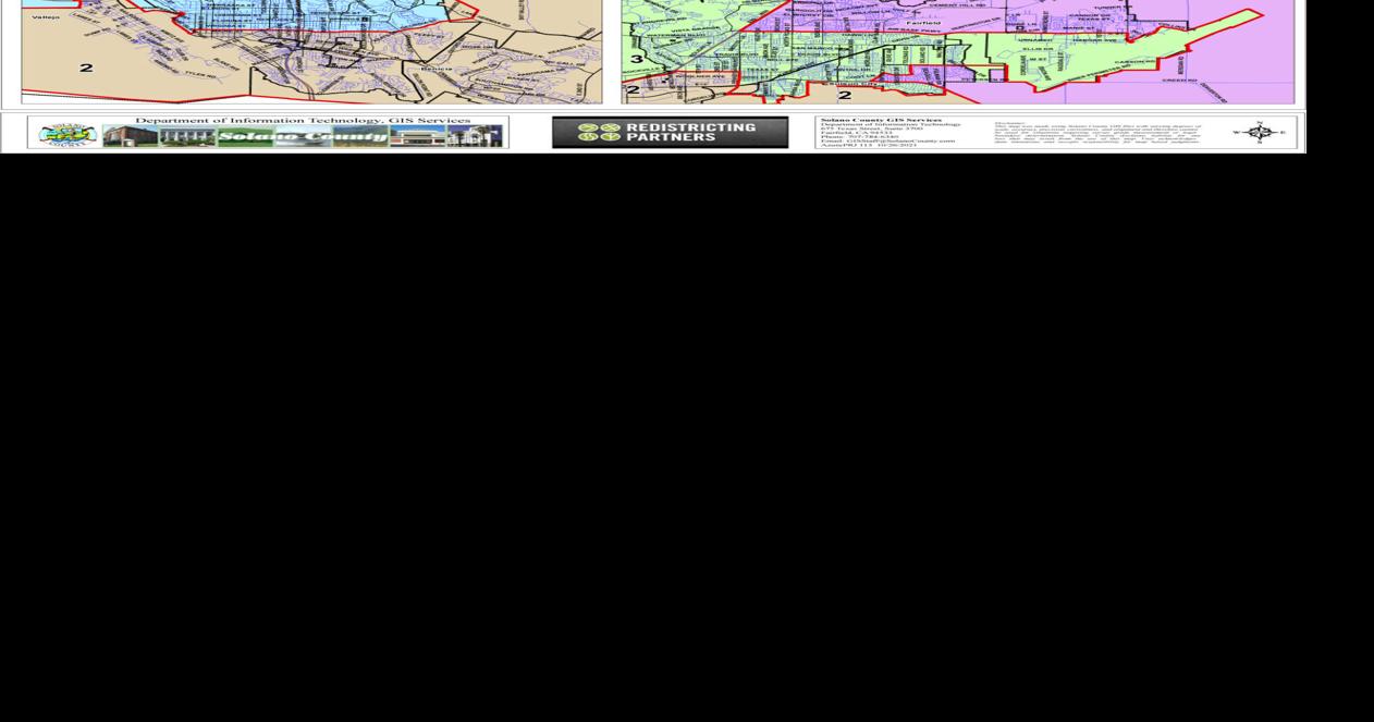 Solano County releases draft district boundary maps | Benicia-Vallejo ...