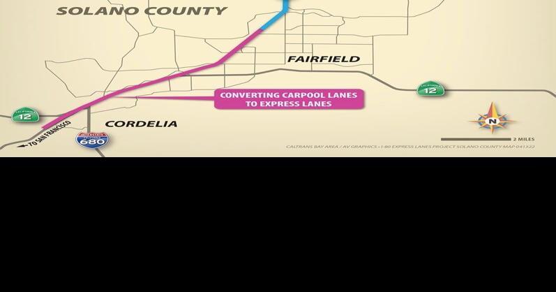 Caltrans, Solano officials prep to fete I-80 Express Lane project ...