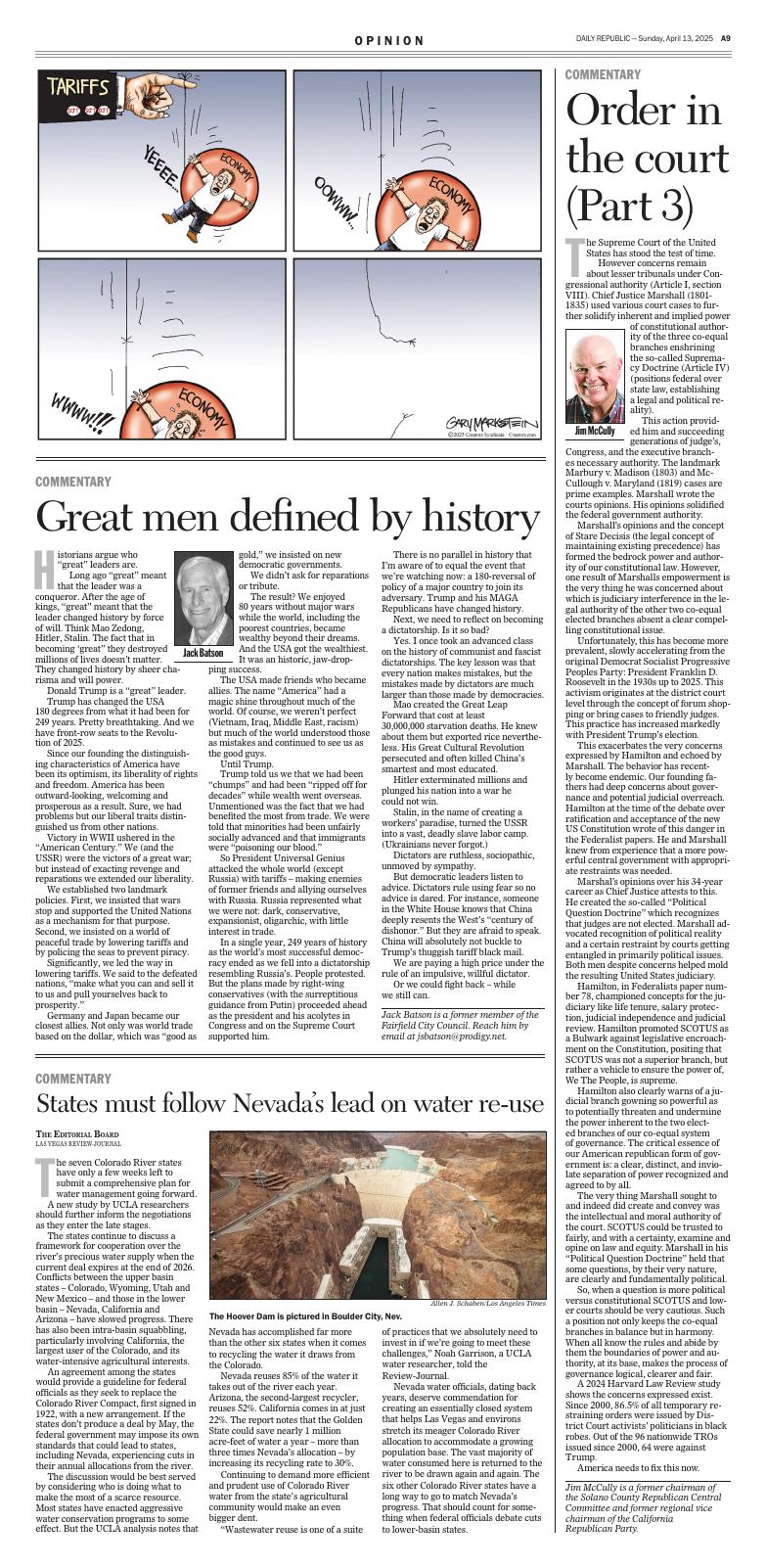 Page A09 | Print Edition | dailyrepublic.com