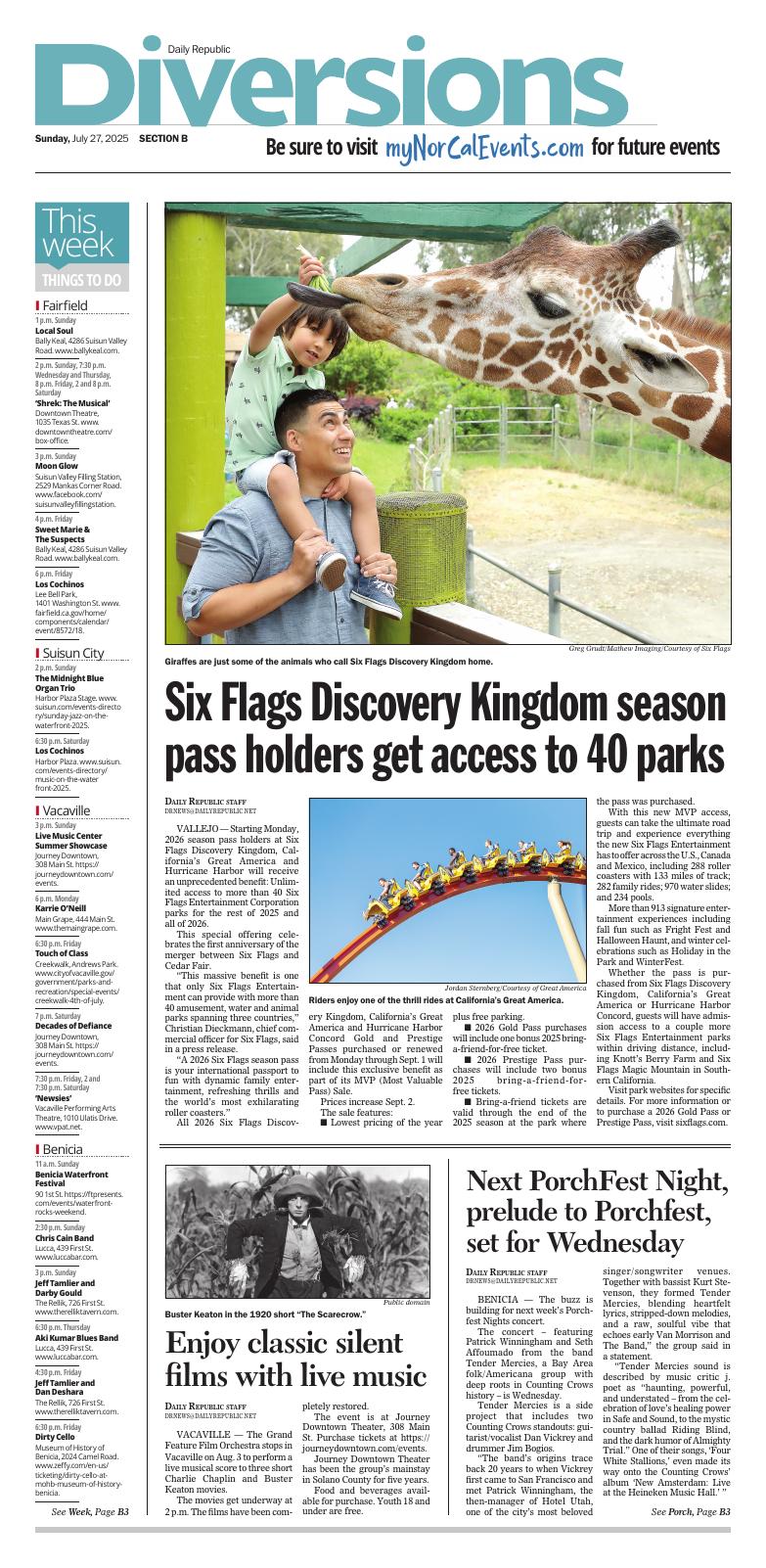 Page B01 | Print Edition | dailyrepublic.com