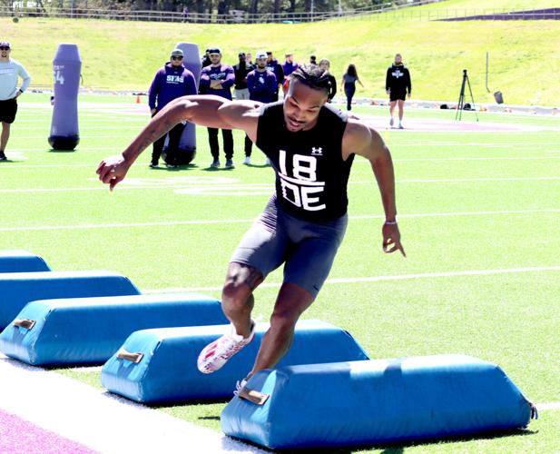 Four Lumberjacks display skills at Texans at pro day | Sports ...