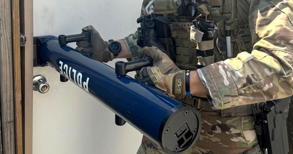 Nonprofit donates door-breaching device to SWAT team | Local News ...