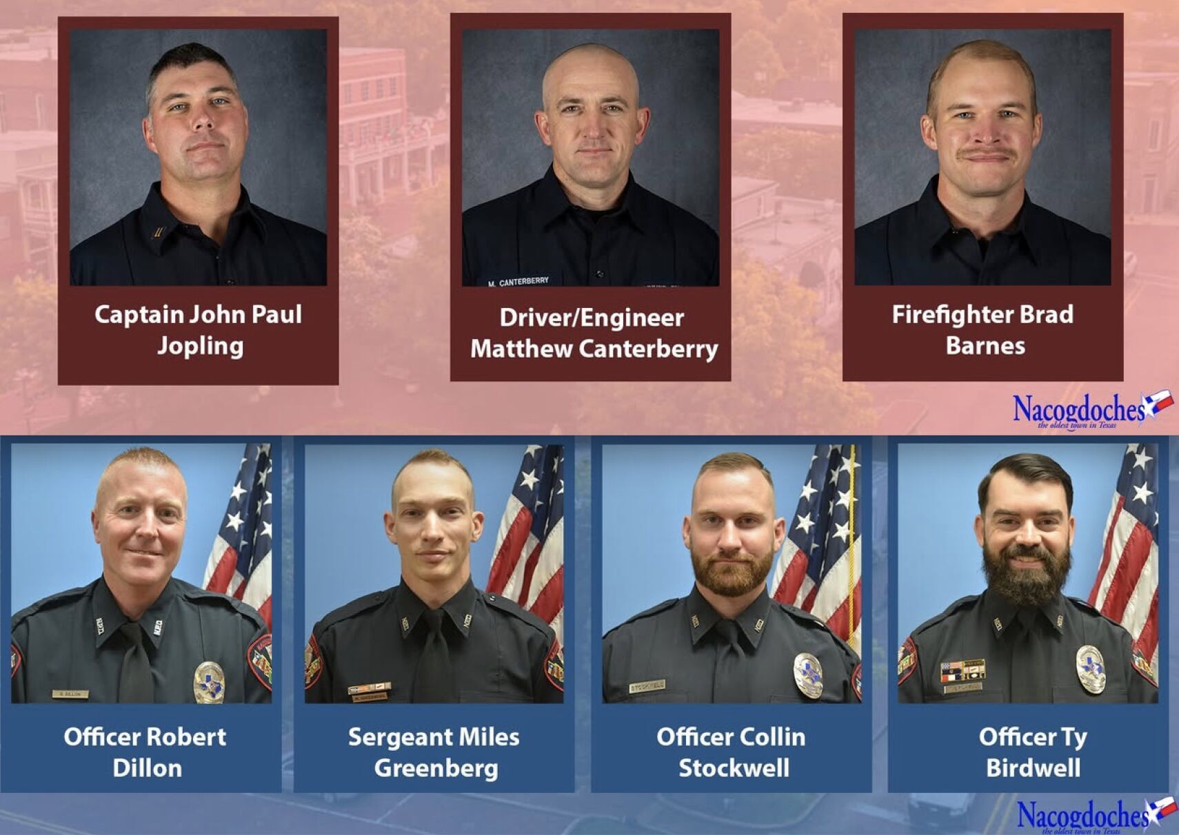 Nacogdoches first responders save life of police officer | Local News ...