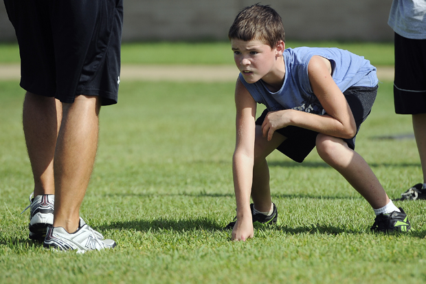 NHS coaches teach elementary students the basics | Sports ...