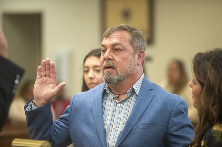Grandkids steal the show as officials sworn in | Social Media ...