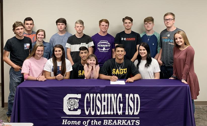 Cushing's Aparicio signs with SAGU | Sports | dailysentinel.com