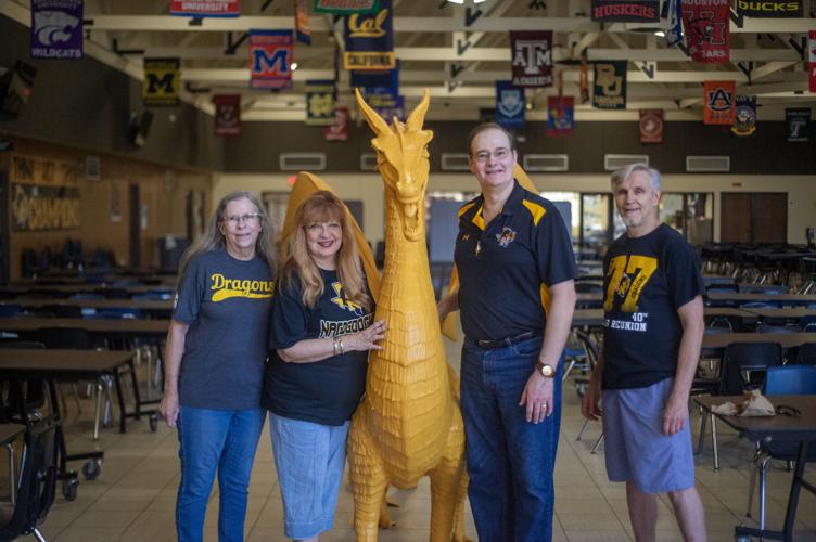 NHS alumni's new dragon statue to take flight at '74 reunion | Local ...