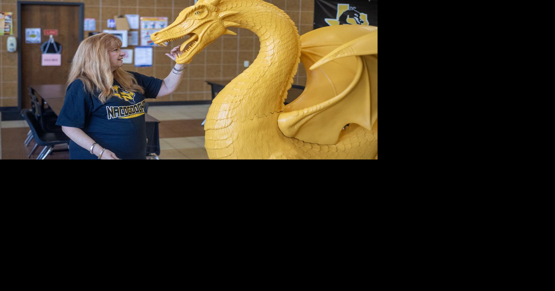 NHS alumni's new dragon statue to take flight at '74 reunion | Local ...