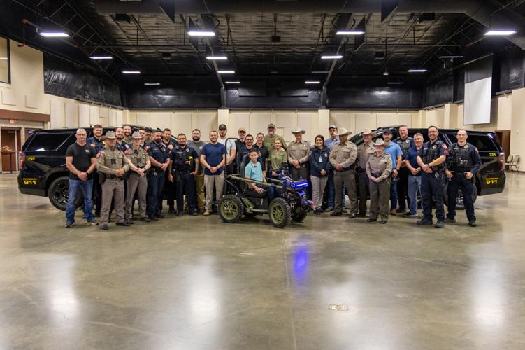 Officer's paraplegic son gets off-road wheelchair | Local News ...
