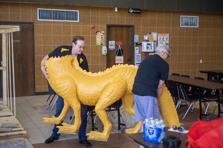 NHS alumni's new dragon statue to take flight at '74 reunion | Local ...
