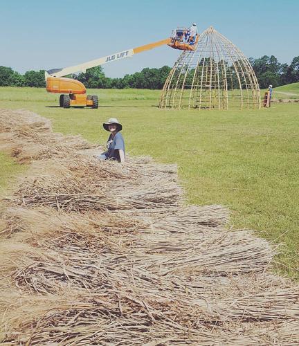 Caddo grass house project is underway | Local News | dailysentinel.com