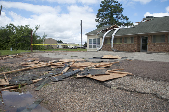 Storm damage in Garrison, Texas, on Friday, May 12, 2017. | Photo ...