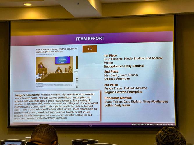 Sentinel wins Newsroom of the Year, four other top awards | Local News ...