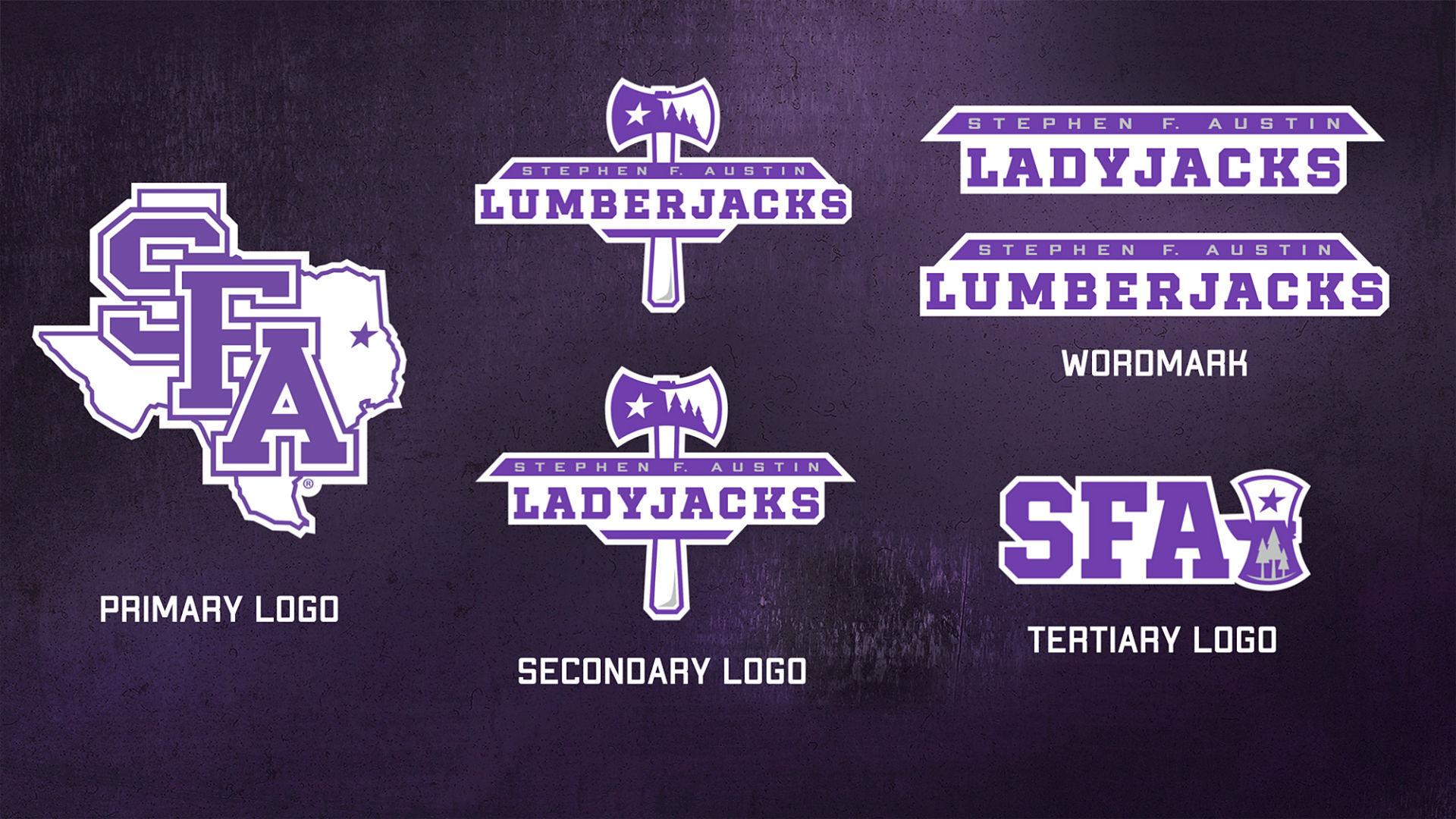 SFA Athletics unveils new family of logos | Social Media ...