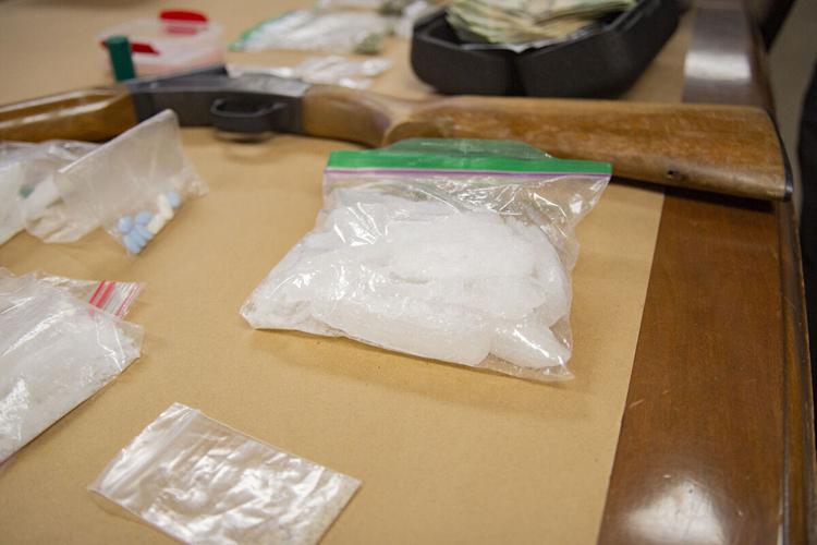 Two held, nearly a pound of meth seized | Local News | dailysentinel.com