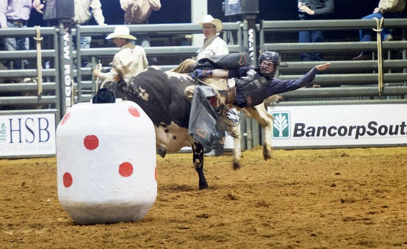 Opening night at the Nacogdoches Pro Rodeo and Steer Show, Thursday ...